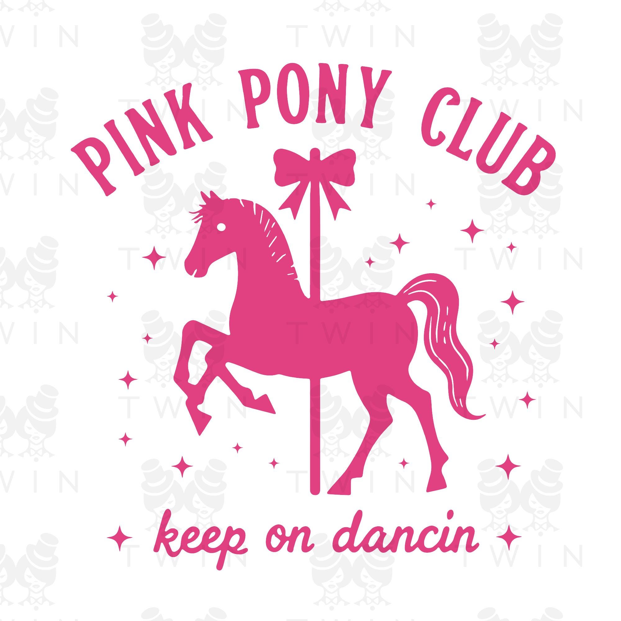 Pink Pony Club Digital Download SVG PNG EPS | Cut File Clip Art Vector ...