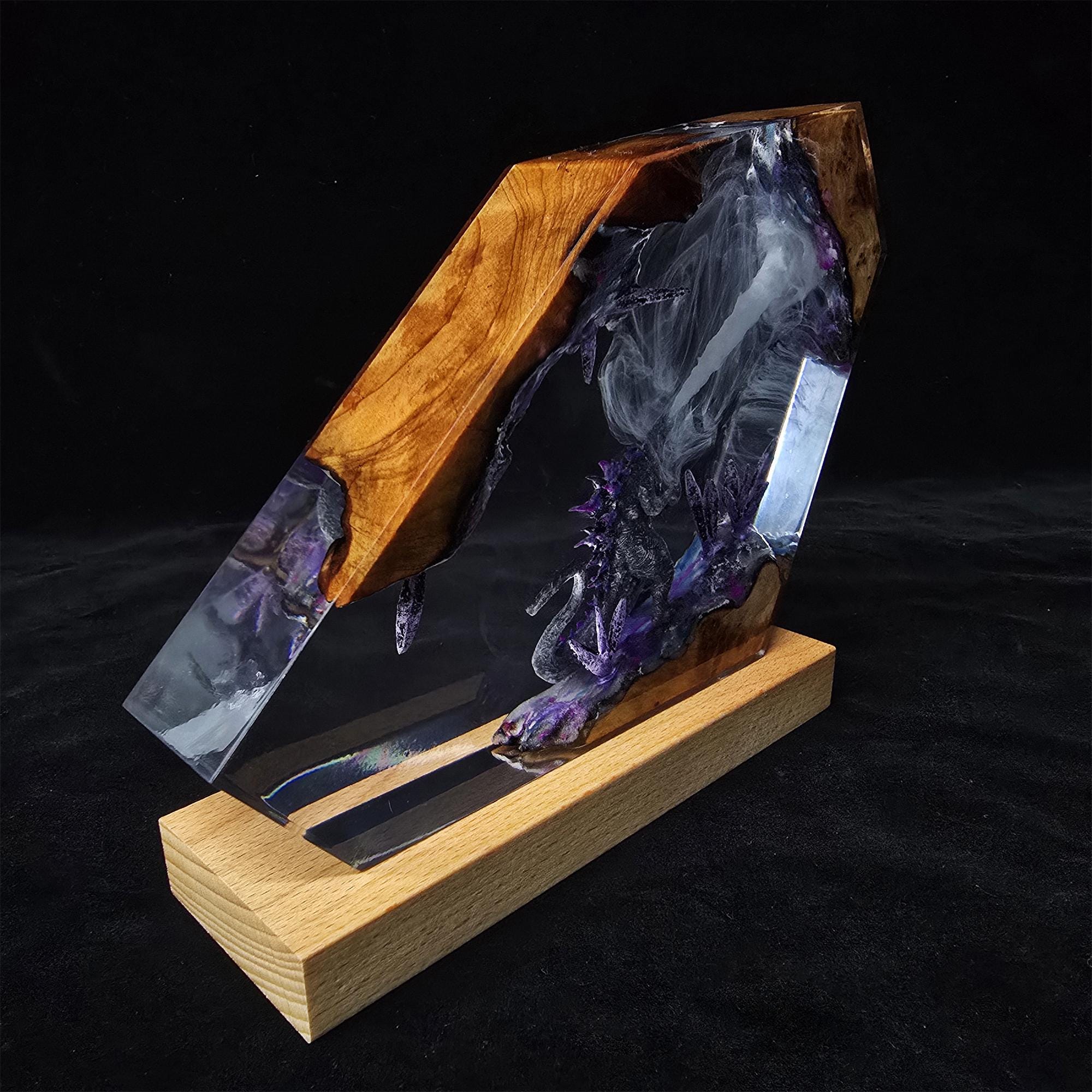 Large Model, Godzilla Night Lamp, Unique Epoxy Lamp With Godzilla ...
