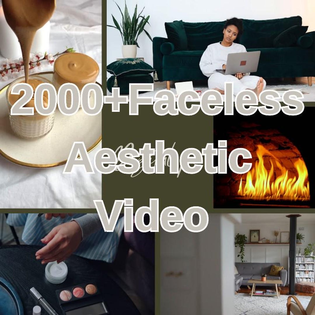 2000+ Aesthetic Faceless Video Reels MRR & PLR Resell | Affiliate Marketing, Social Media Mrr ...