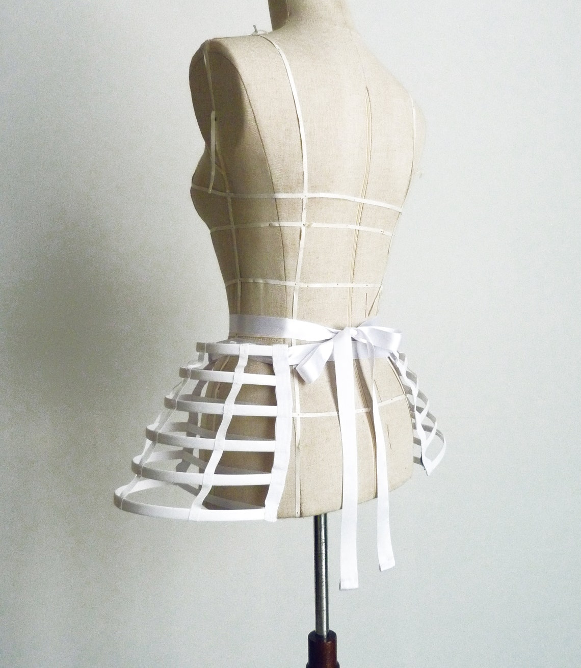 White Panniers/ Burlesque Panniers/ Bridal Crinoline/ - Etsy