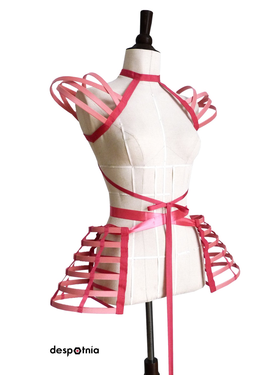 Pink Crinoline Set/ Barbie Crinoline Set/ Burningman Set/ Burlesque ...