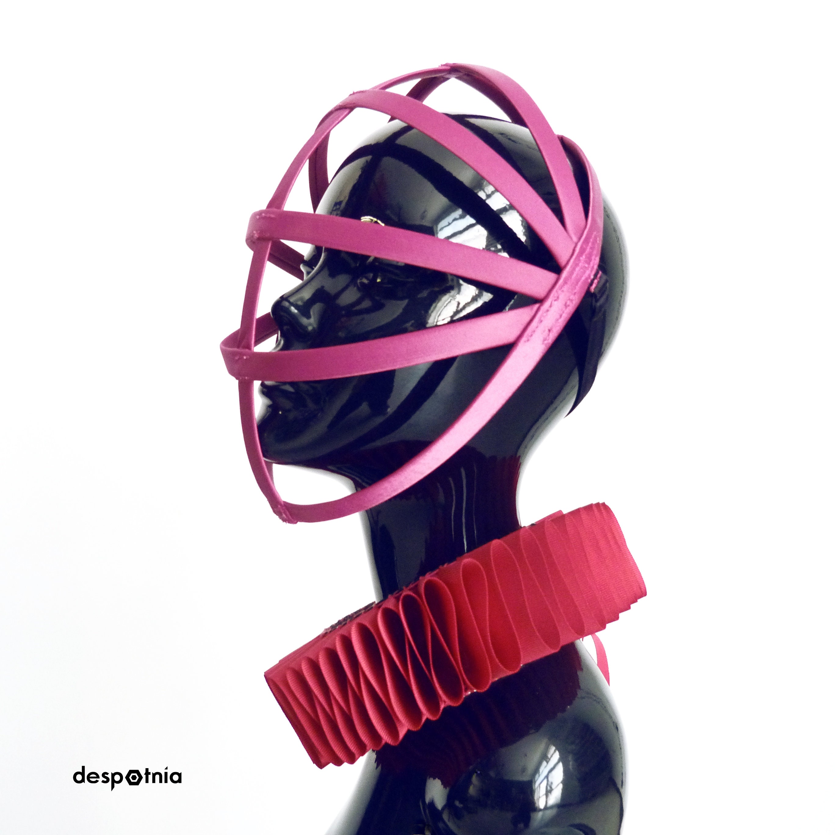 Orchid Flower Cage Mask / Burningman Mask / Burlesque Mask / Fetish ...