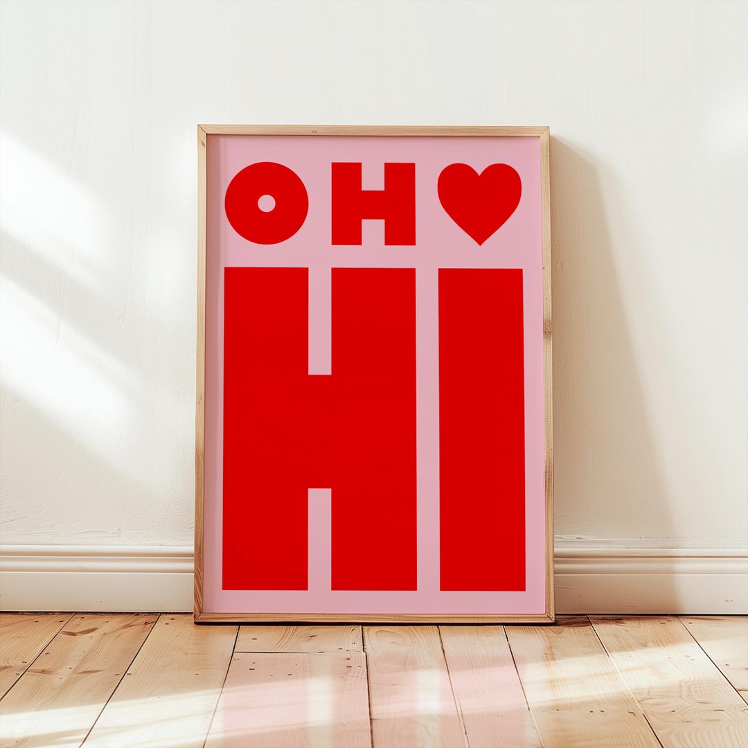 Oh Hi Posters. Hi Posters. Welcome Poster. Entrance Posters. Door ...