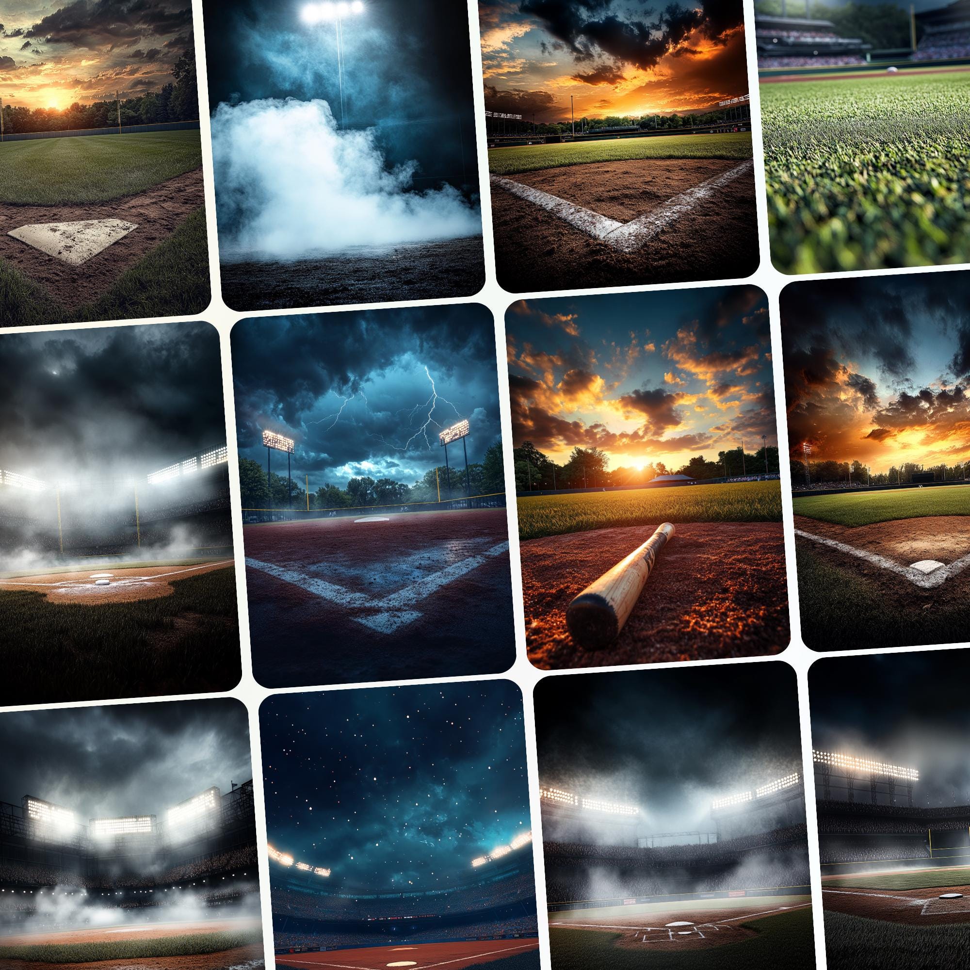 50 Baseball Field Backgrounds, Baseball Stadium Lights Baseball ...