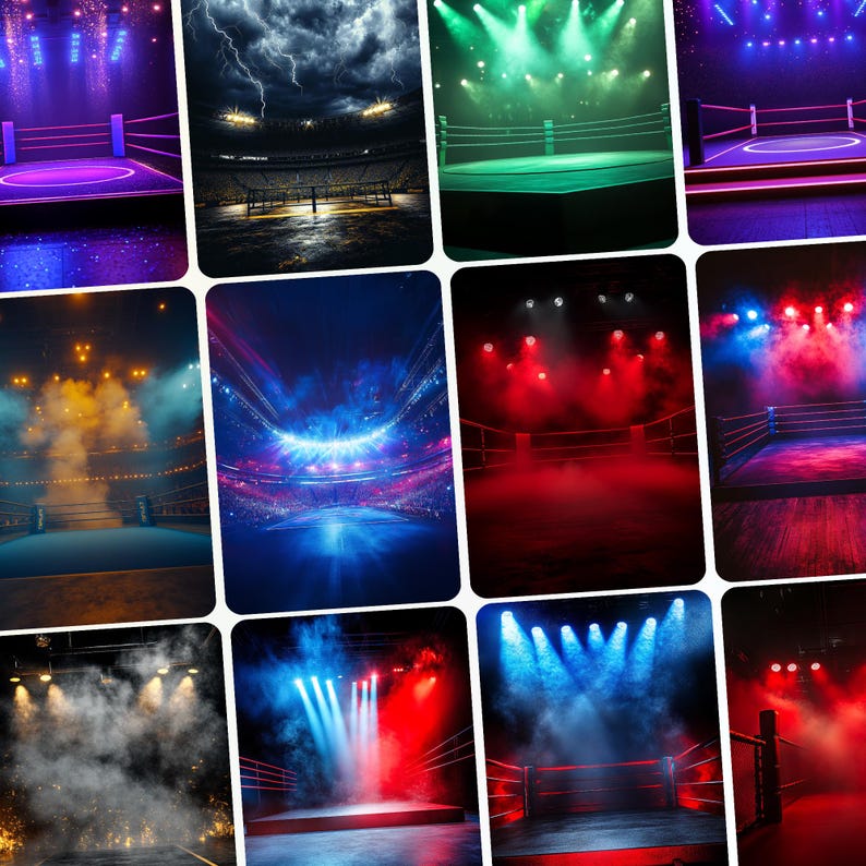 Wrestling Digital Backdrop - Photography | DYNAMIC ICE WRESTLING ...