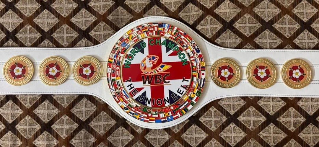 WBC Union Boxing Championship Belt Replica Title Adult Size 8MM - Etsy