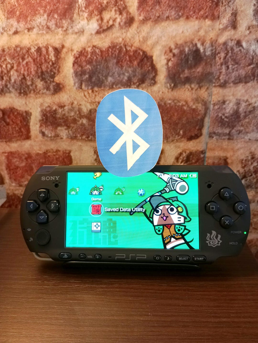 Monster Hunter Portable 3rd PSP With Bluetooth Audio MOD + 2200mah ...