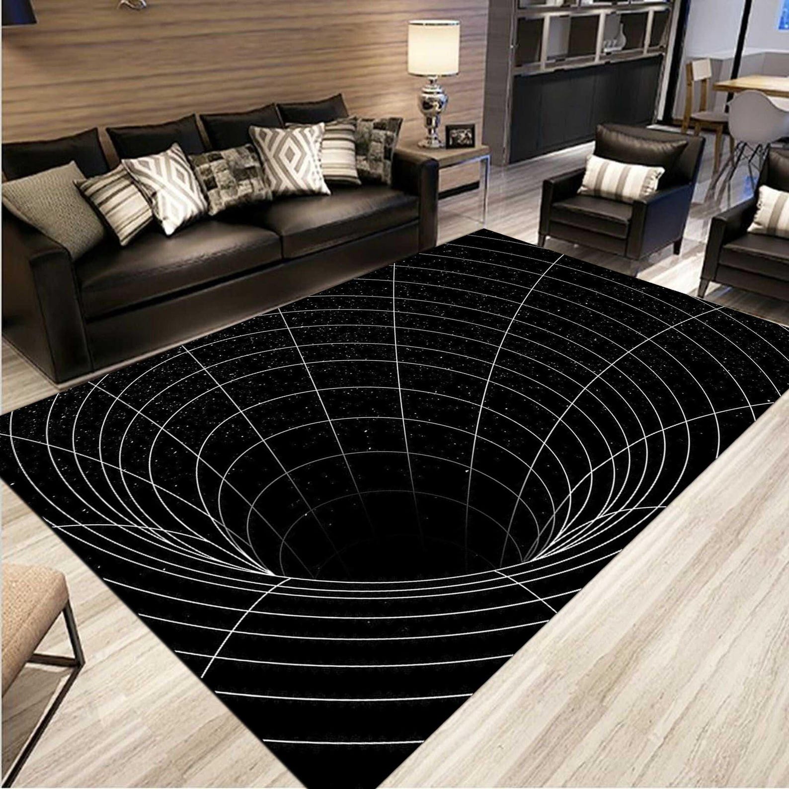 Black Hole Rug, Hole Rug, Space Theme Rug, Science Rug, Popular Rug ...