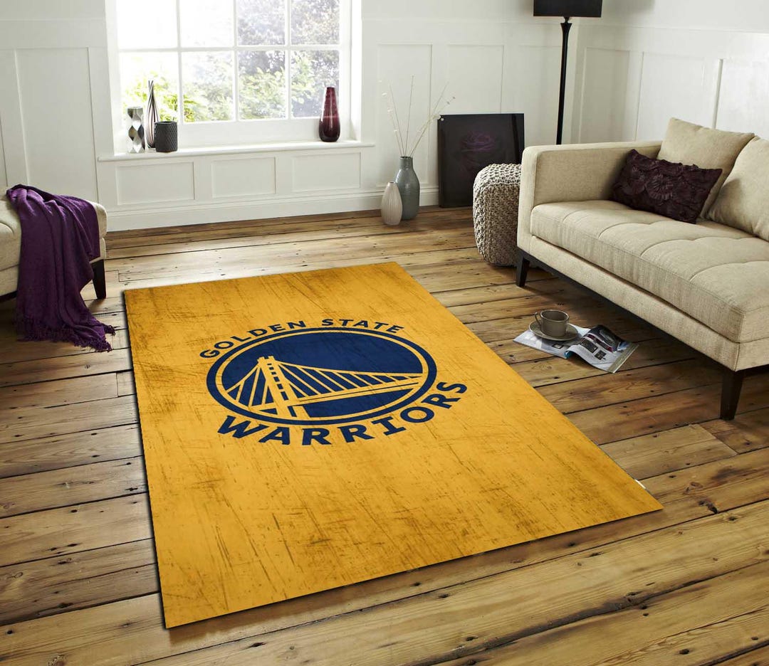 Golden State Warriors Rug, Custom Rug, Personalized Rug, Custom GSW Rug ...