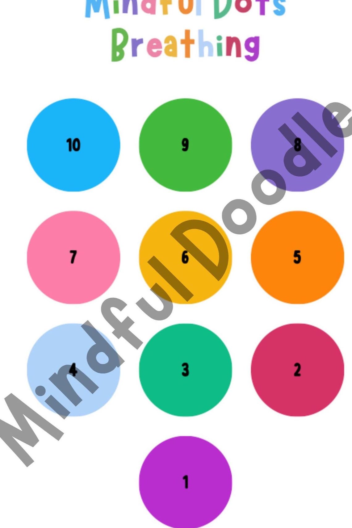 Breathing Exercise Poster | Mindfulness Activity | Zones of Regulation ...