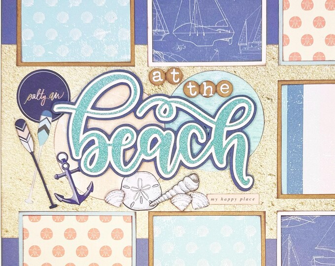 HO HO HO 12x12 Double Premade Scrapbook 2-page Layout Christmas - Etsy