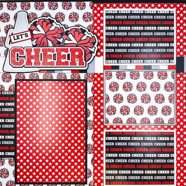 Cheer Scrapbook - Etsy
