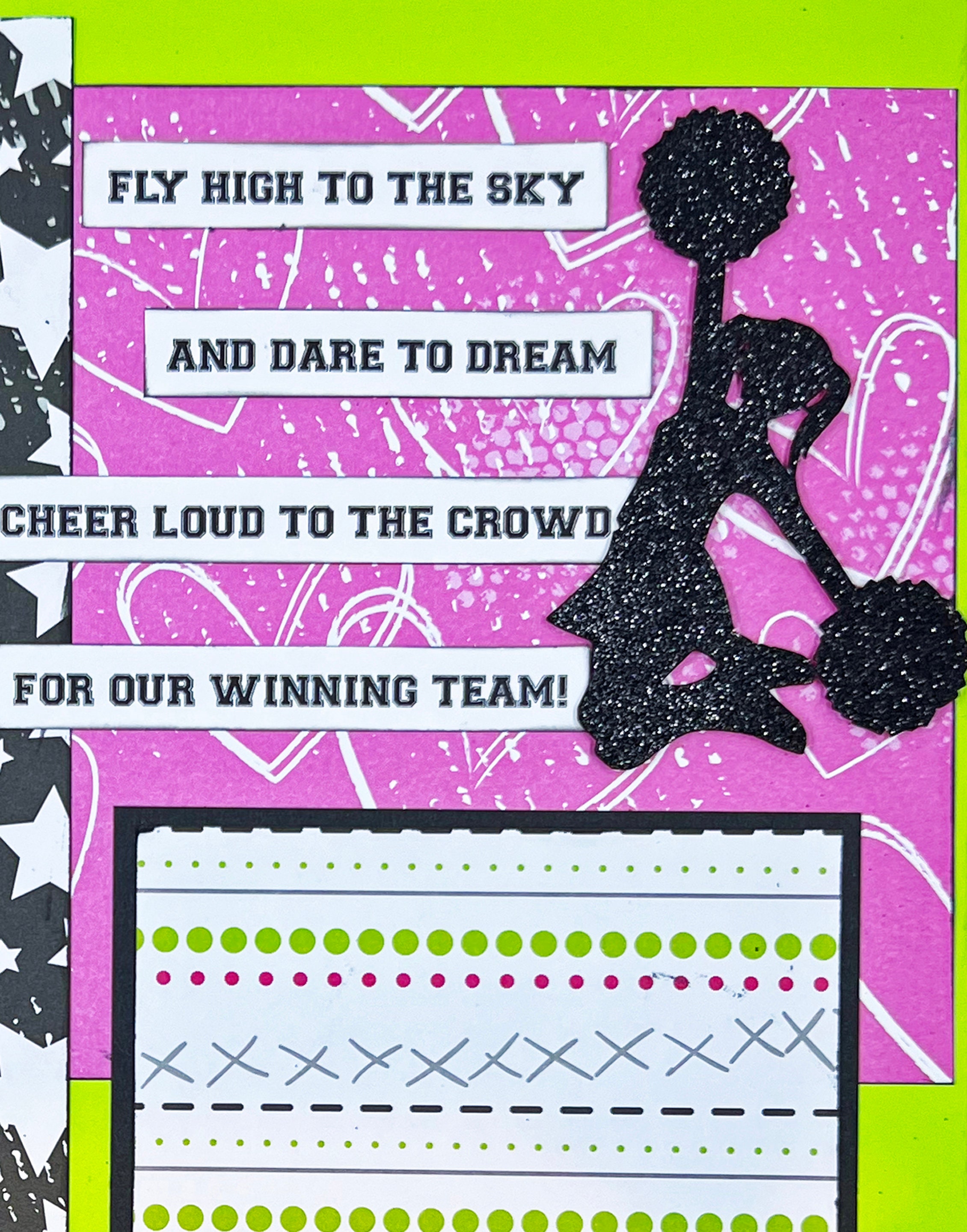 CHEERLEADERS Have SQUAD GOALS 12x12 Double Premade Scrapbook - Etsy