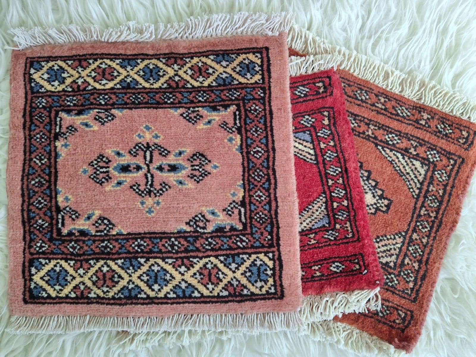 Miniature Persian Rug - Persian Wall Art, Dollhouse Rug, Small Rug ...