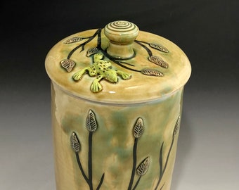 Frog Canister | Etsy