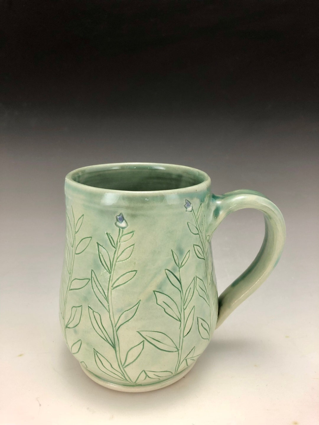 Mug Herbs Coffee Tea porcelain - Etsy
