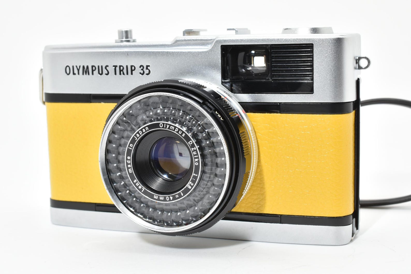 Olympus Trip 35 Vintage 35mm Film Camera | Sunflower Yellow ...
