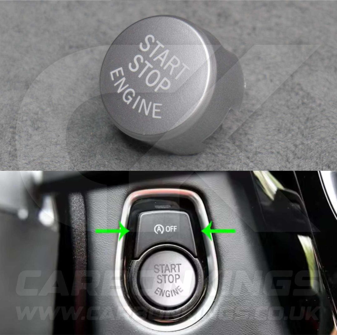 BMW Silver Start Stop Engine Button M2 M3 M4 M5 M6 M140i F20 F80 F82 ...