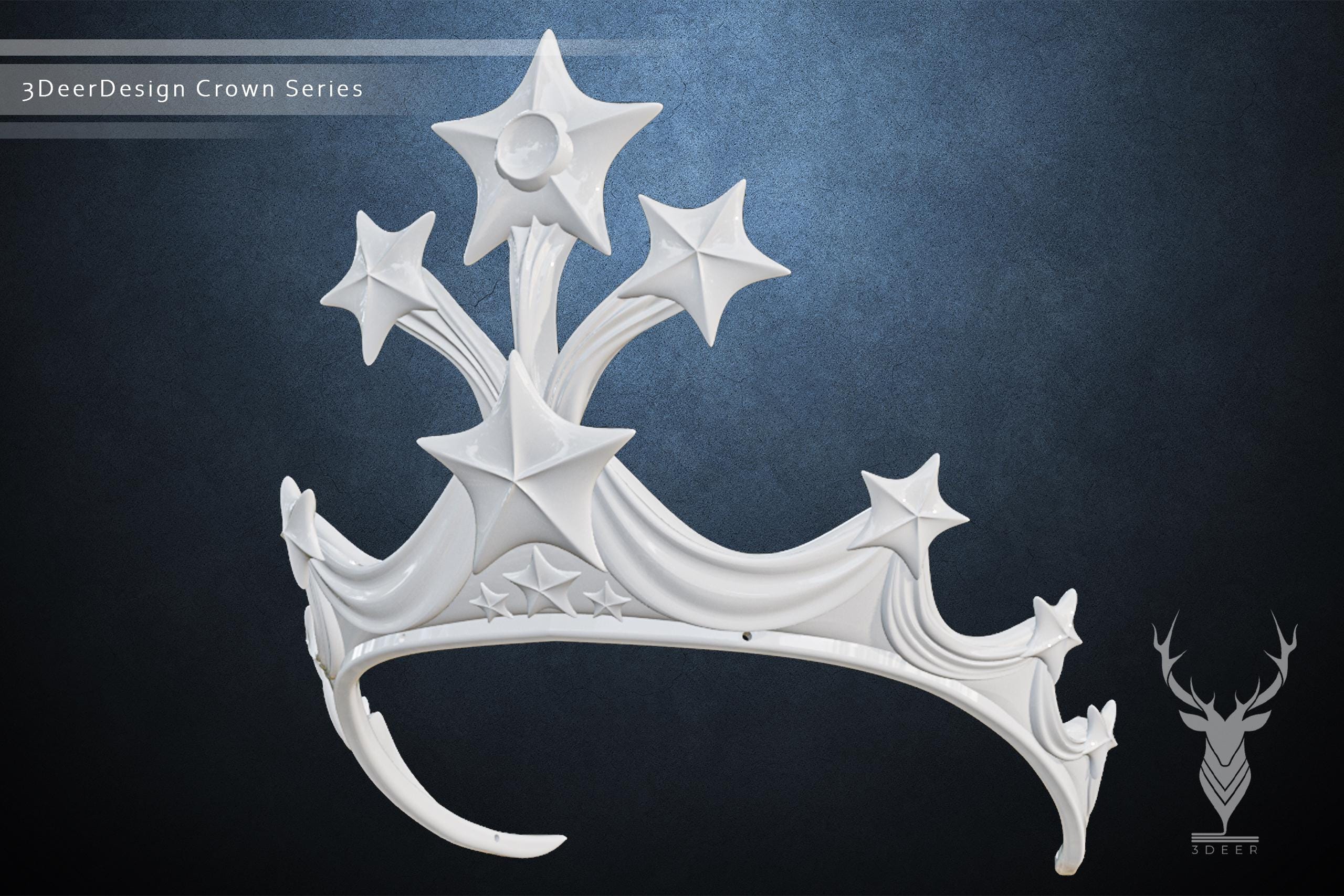 Princess Annika Crown 3D Printable STL Files Digital Item - Etsy