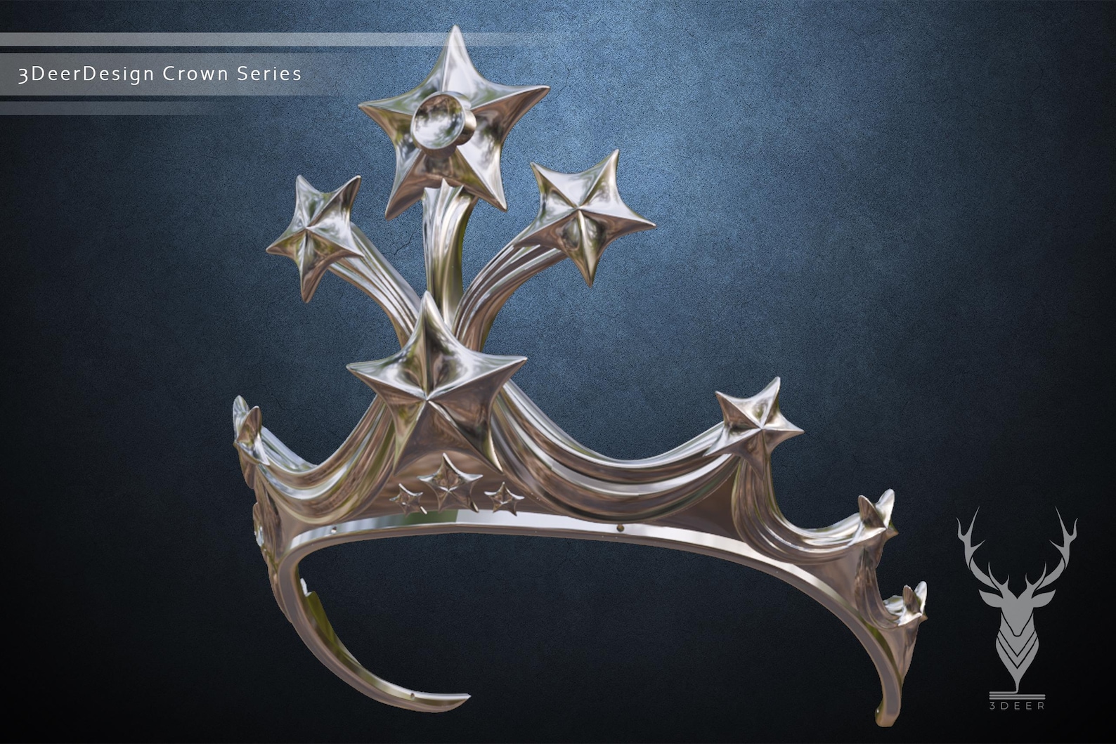 Princess Annika Crown 3D Printable STL Files Digital Item - Etsy
