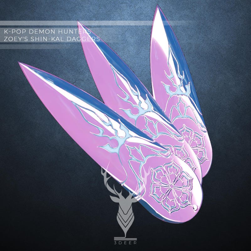 Zoey's weapon kpop demon hunters - Etsy.de
