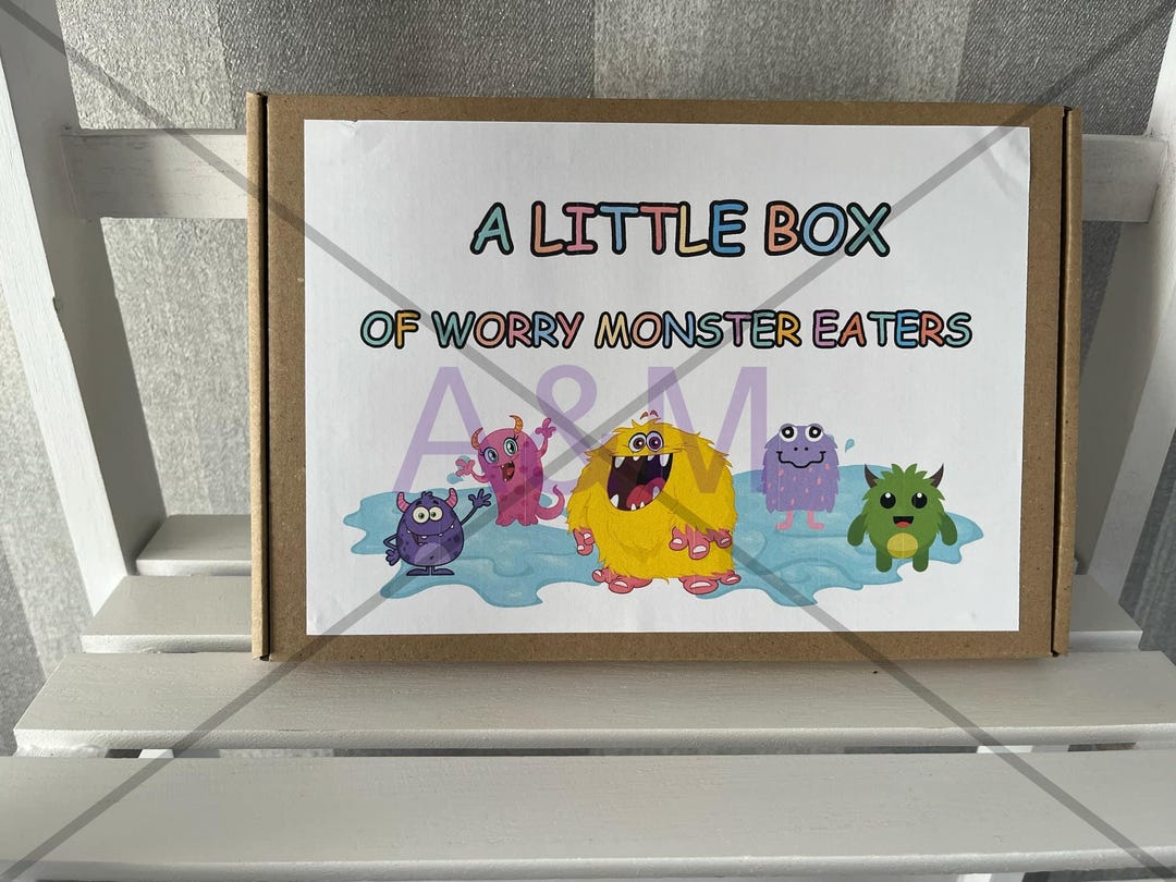 Worry Monster Box Set - Etsy