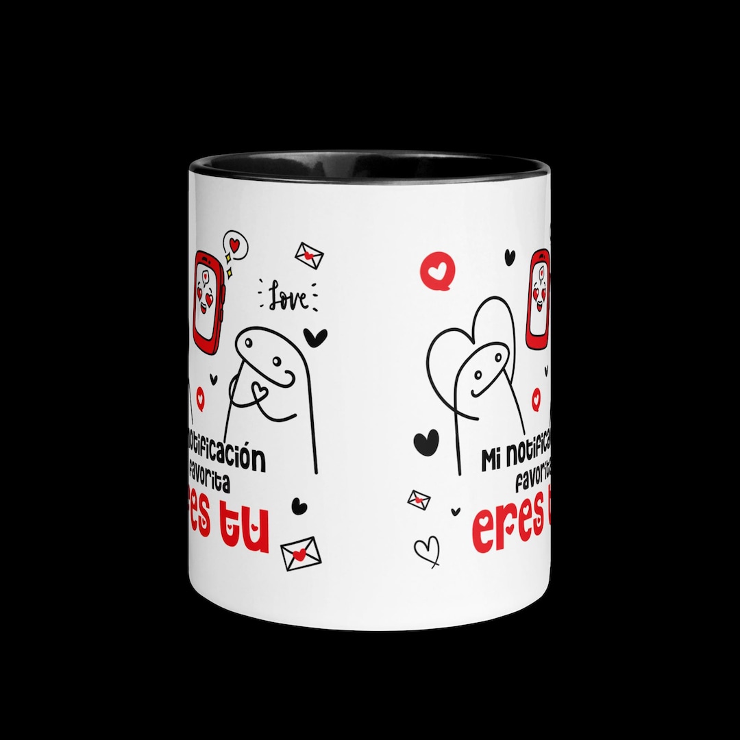 Personalized Flork Valentine's Day Mug - My Favorite Notification is ...