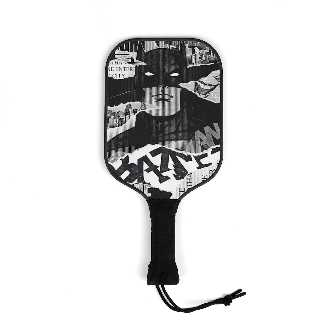 Batman Motivational Pickleball Paddle Set, Cool Sports Gear for Fans ...