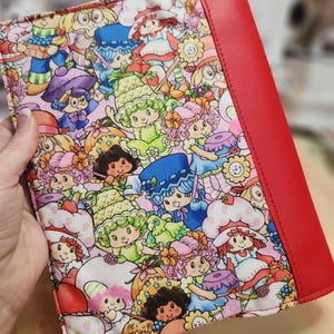 Strawberry Shortcake & Friends, Notebook Cover, Zipper Front Pocket ...