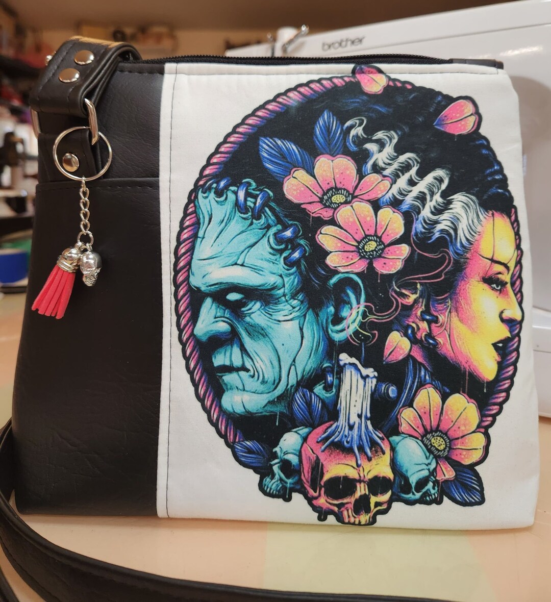 Frankenstein, Bride, Spooky, Halloween, Paranormal, Sublimation ...