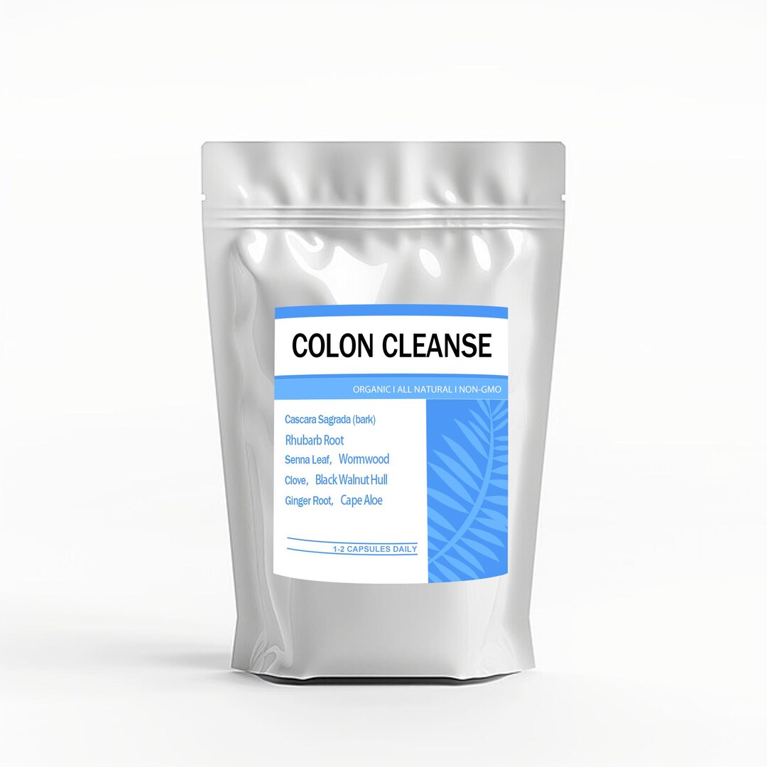 Colon Cleanse Capsules, Organic Herb, 100% Pure Organic - Etsy