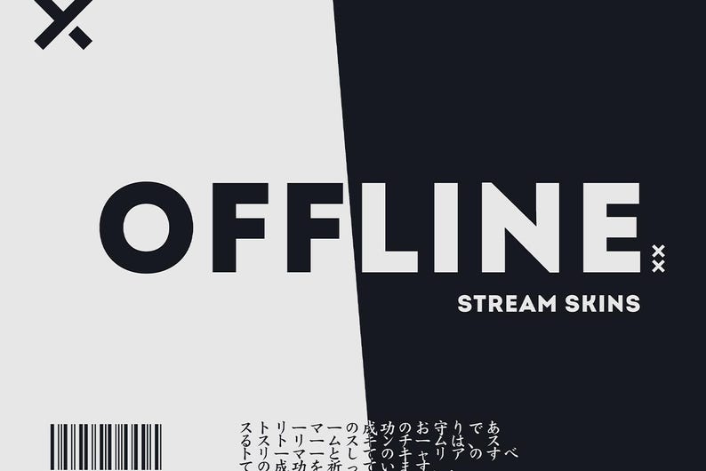 Aesthetic Stream Overlay, Animated Twitch Overlay, Webcam Border ...