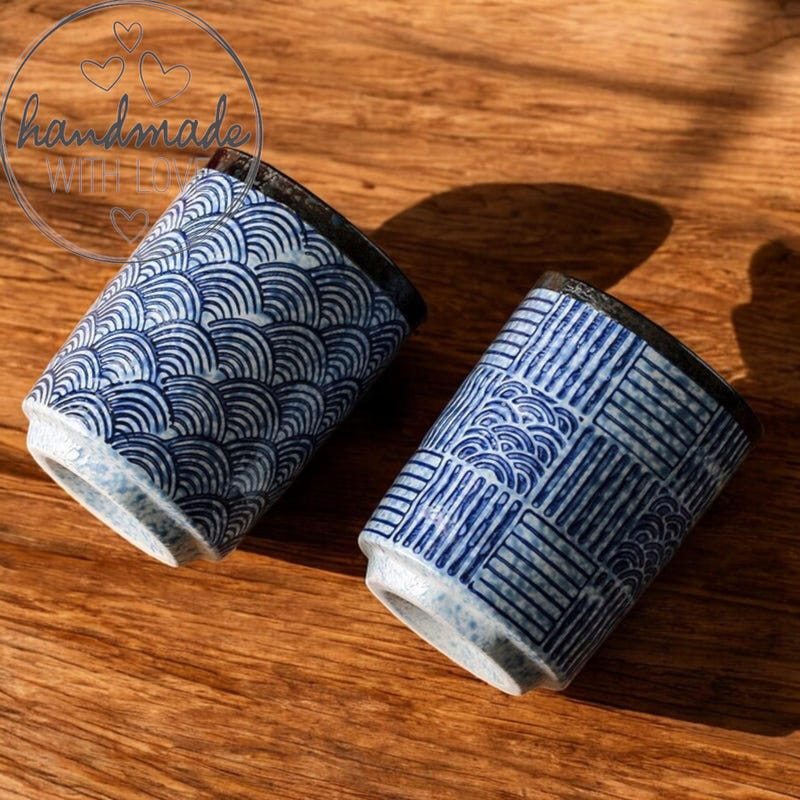 Tea Cup Set Handleless - Etsy