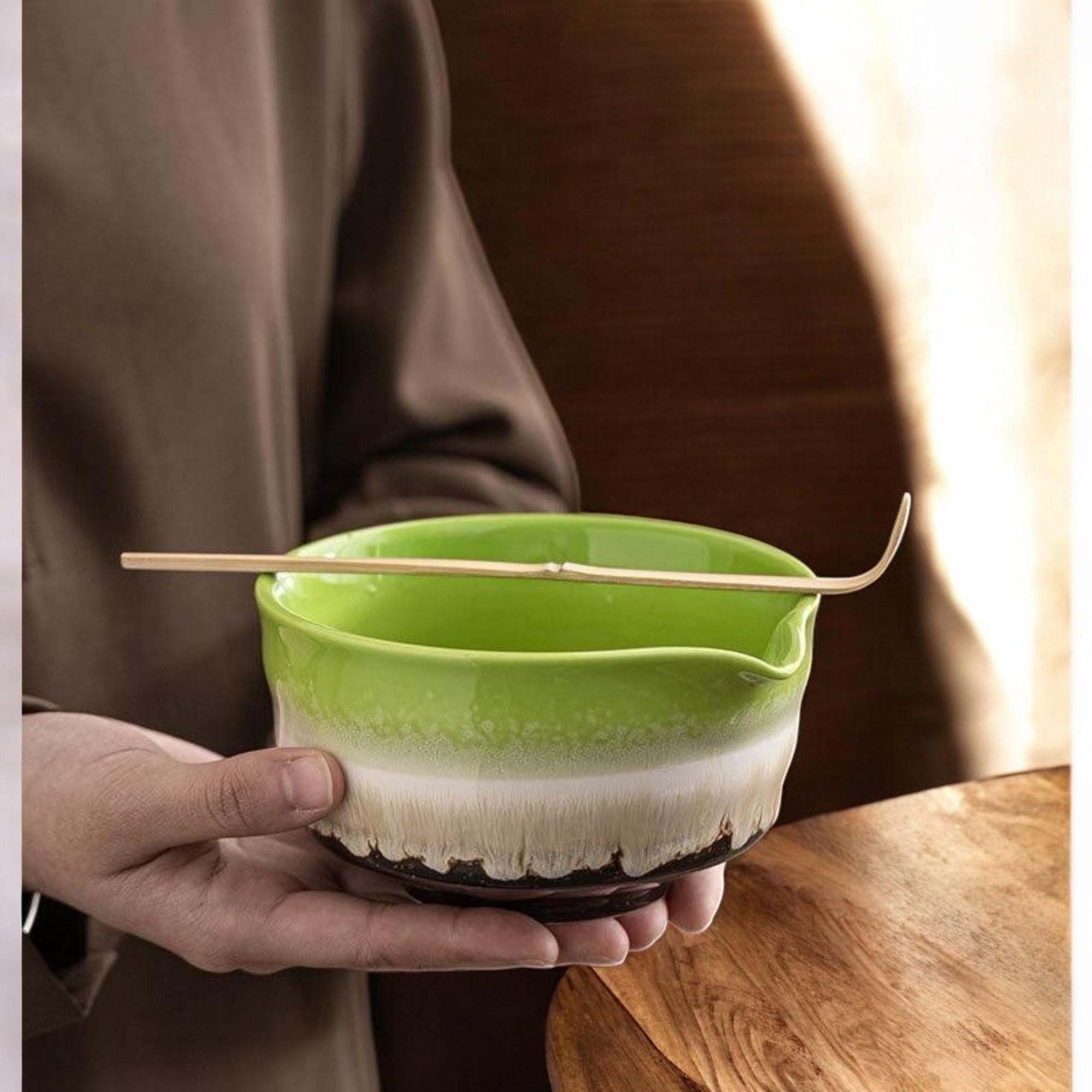 Song Dynasty 5-piece Matcha Tea Making Set | Ceramic Tea Whisk, Brush ...