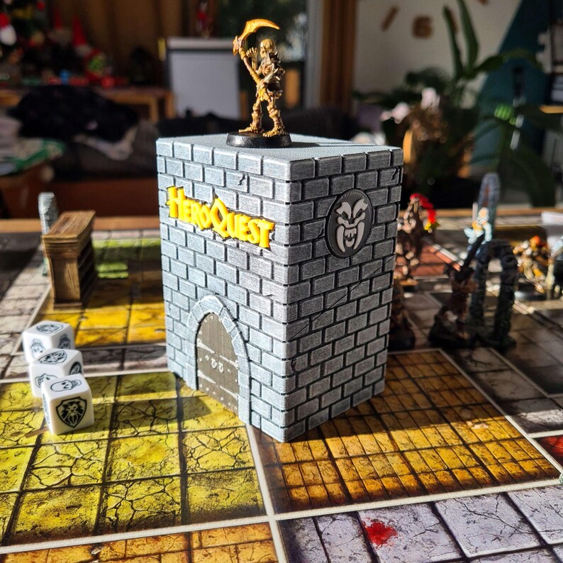 Boîte à Cartes Heroquest – Coffret Artisanal Unique | Compatible ...