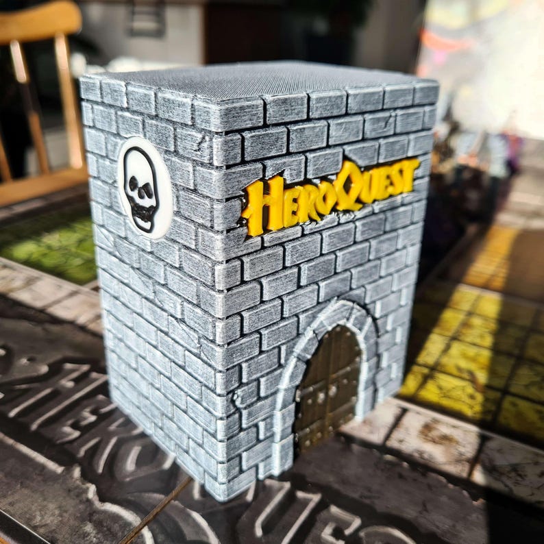 Boîte à Cartes Heroquest – Coffret Artisanal Unique | Compatible ...