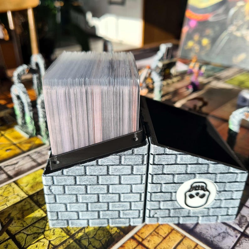 Boîte à Cartes Heroquest – Coffret Artisanal Unique | Compatible ...