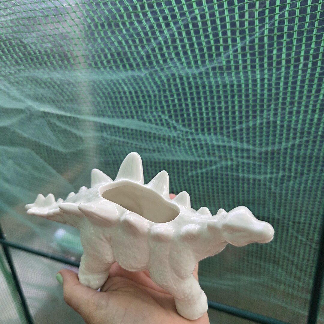 Dinosaur Pot| Dinosaur Plant Pot| Jurassic Park| Plats Pot| Flower Pot ...