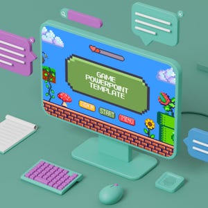 Game Powerpoint Tempate | Customizable Powerpoint Game | Quiz Games ...