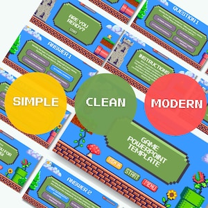 Game Powerpoint Tempate | Customizable Powerpoint Game | Quiz Games ...