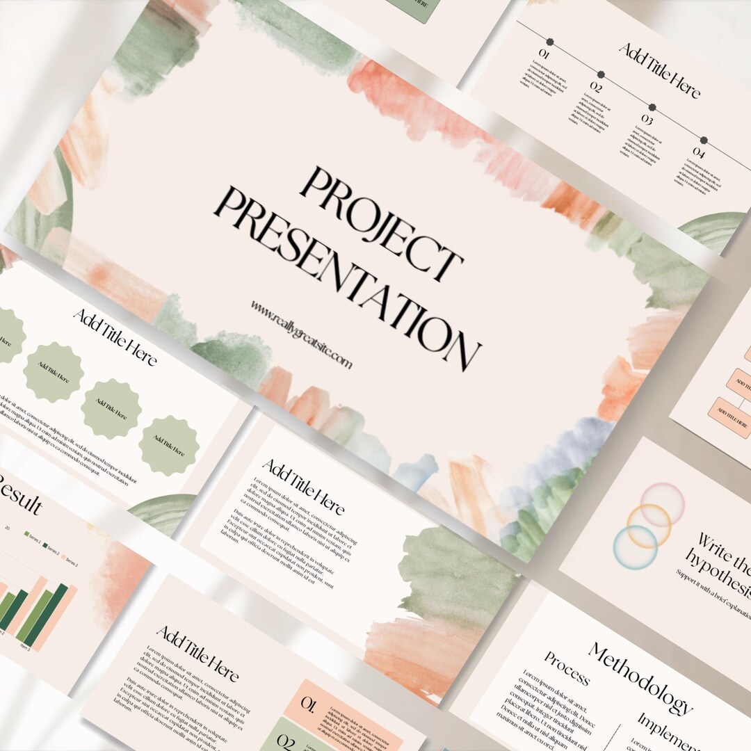 Watercolor Powerpoint Template– Watercolor Templates - Watercolor ...