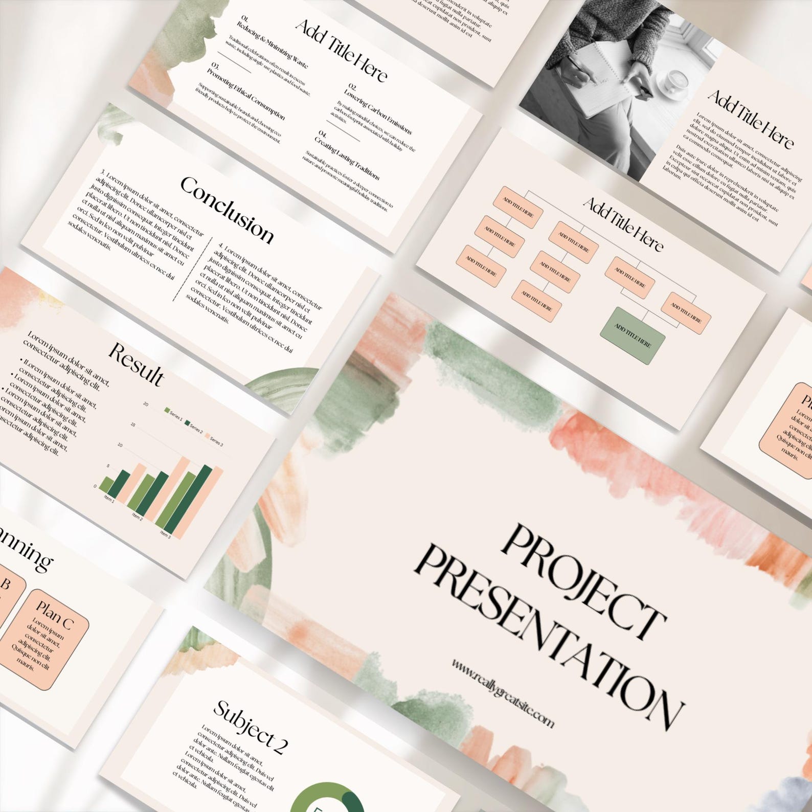Watercolor Powerpoint Template– Watercolor Templates - Watercolor ...