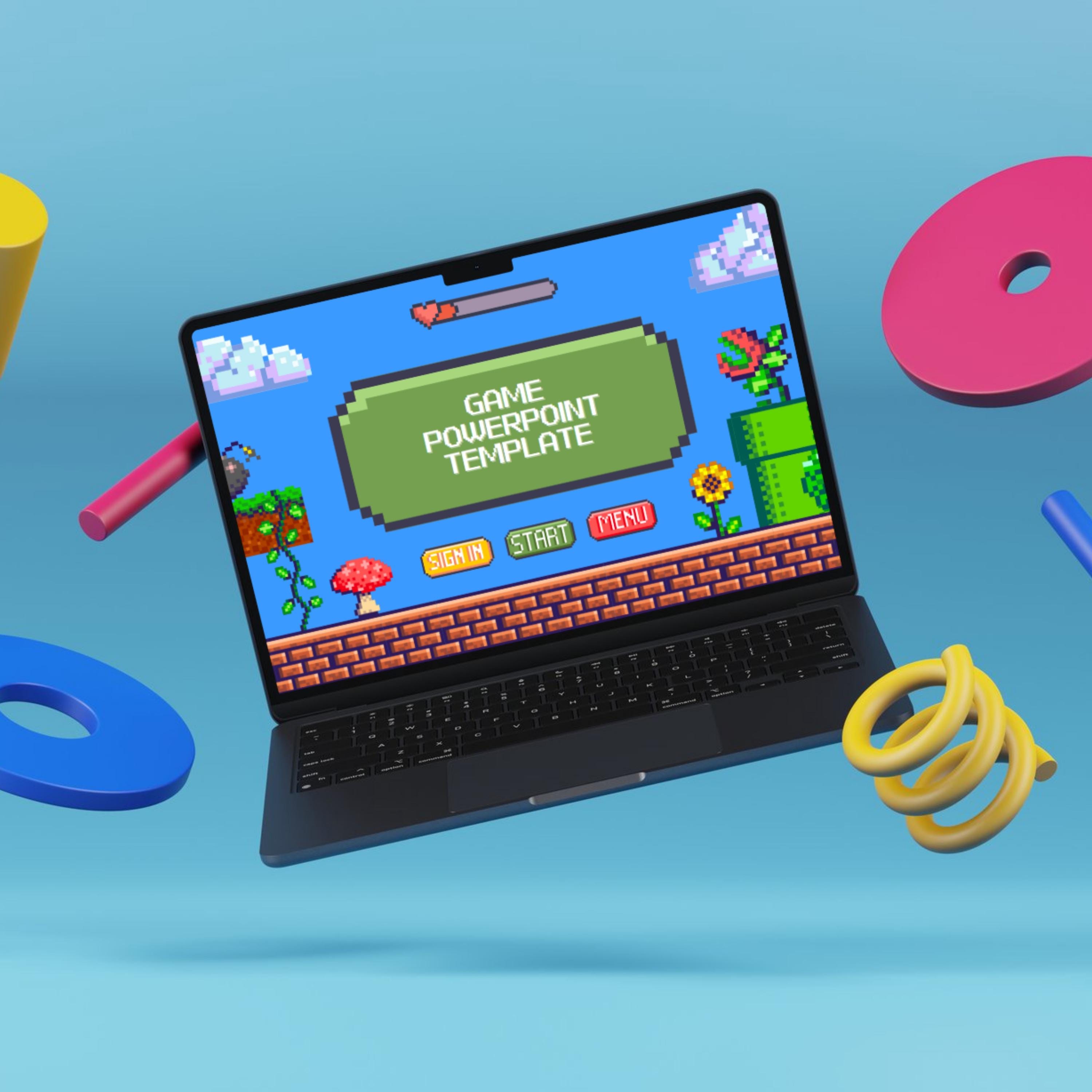 Game Powerpoint Tempate | Customizable Powerpoint Game | Quiz Games ...