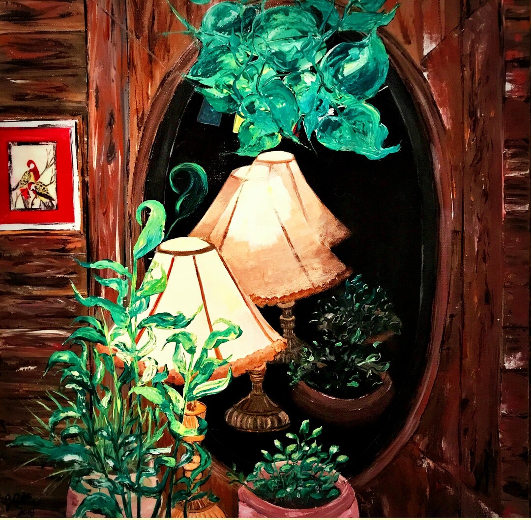 Reflections in an Oval Window - Etsy
