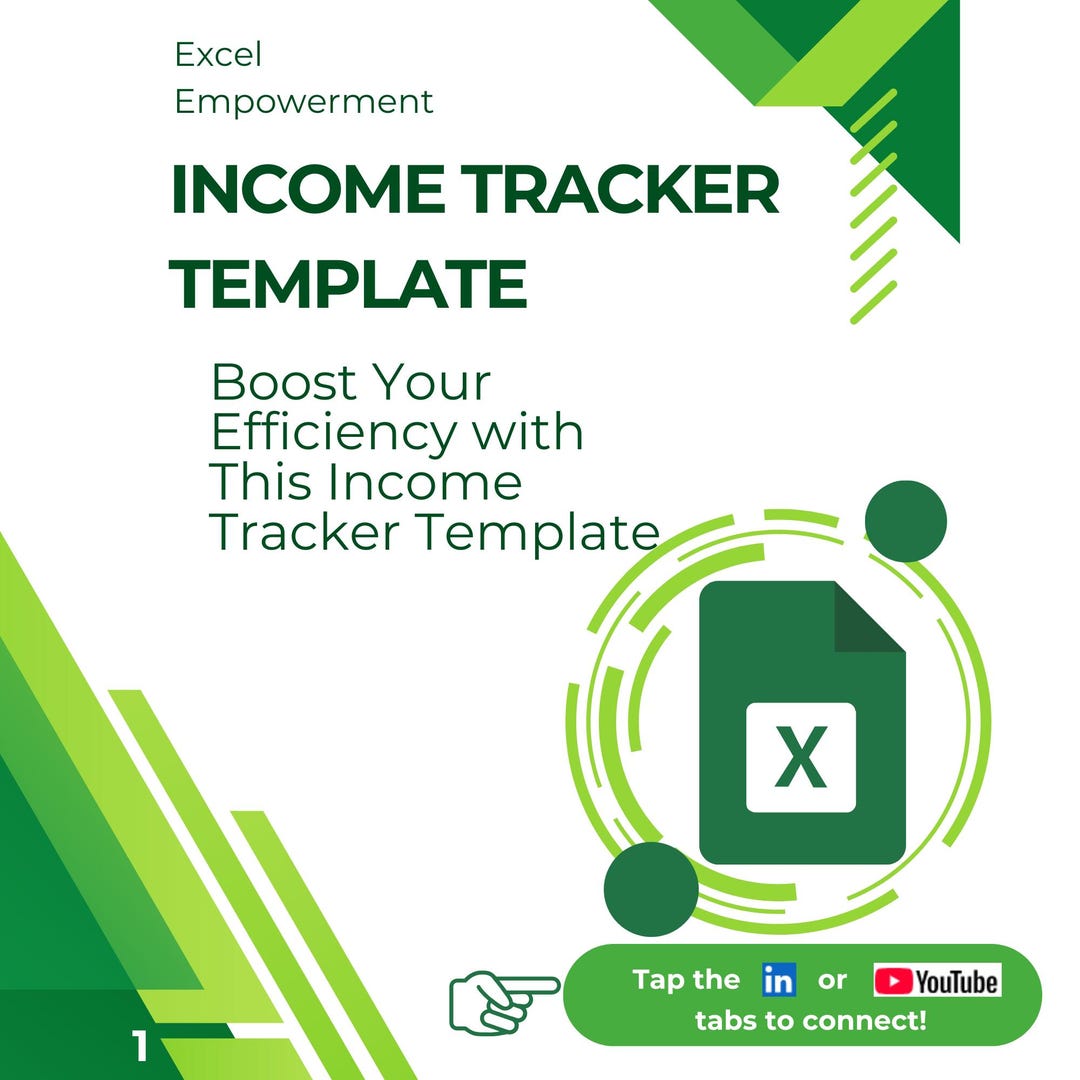 Excel Income Tracker Small Business Finance Income Spreadsheet Excel Budget Template Business ...