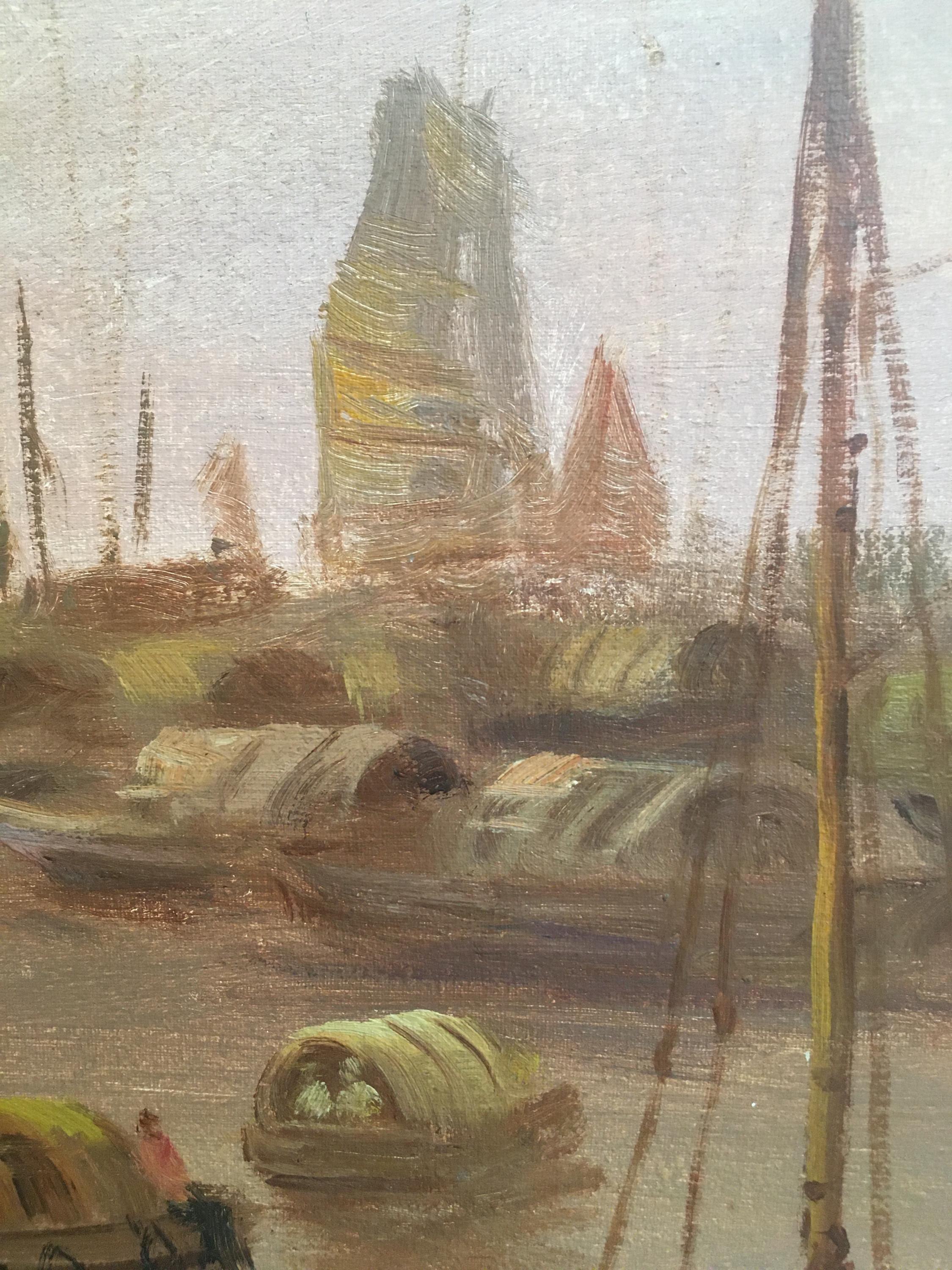 Vintage Philippine Paintings by Filipino Artists: Franco - Village ...