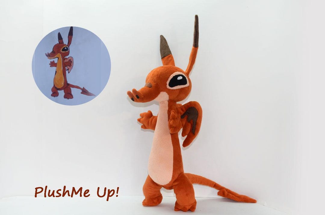 Custom Plush Made to Order Plush, Drawing Toy , Picture to Toy, Made to ...