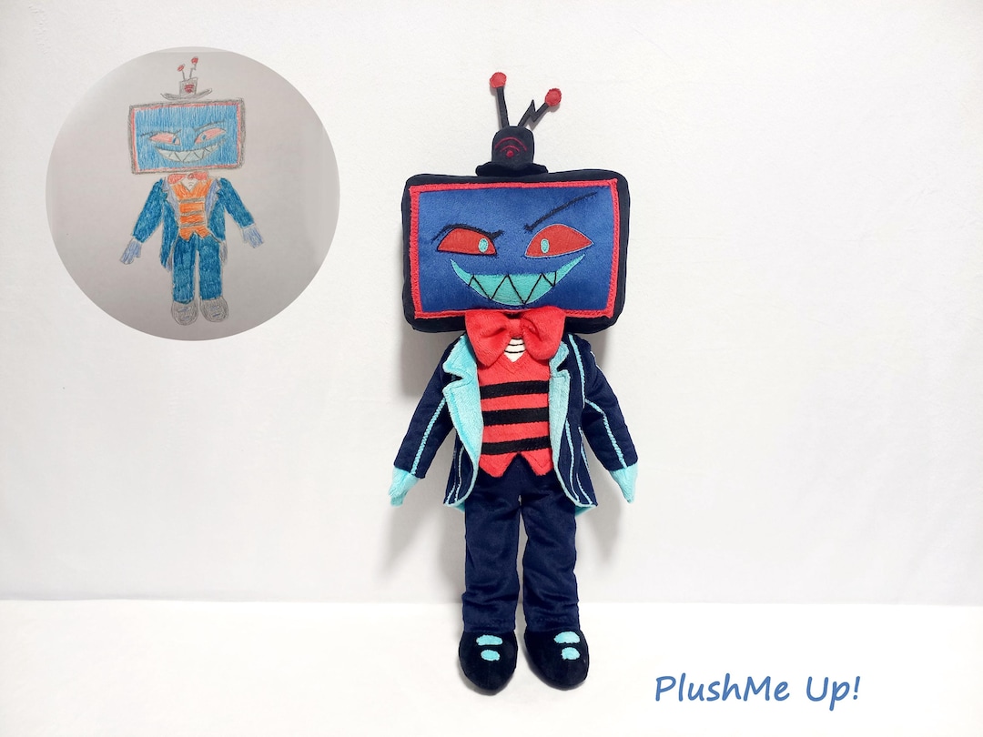 Custom Plush Made to Order Plush Vox, Drawing Toy , Picture to Toy ...