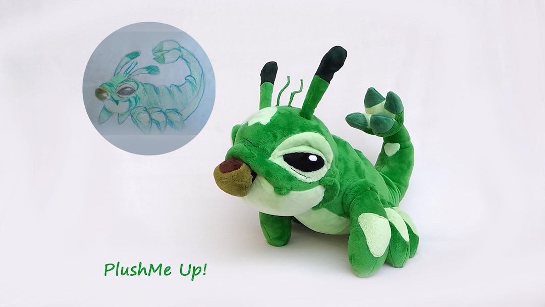 Custom Plush Made to Order Plush, Drawing Toy , Picture to Toy, Made to ...