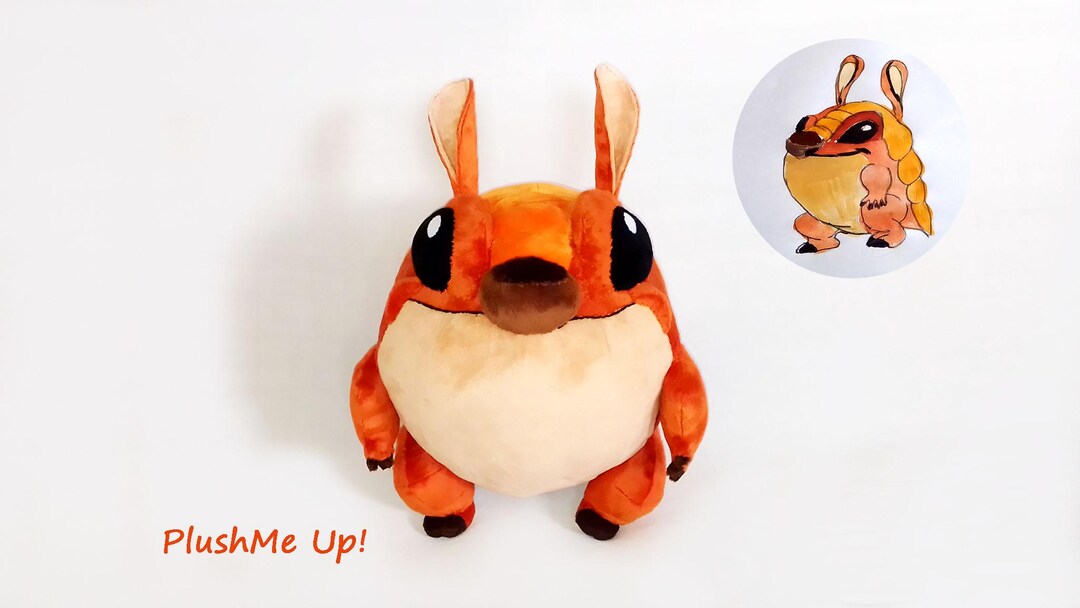Custom plush made to order plush just like Tank 586, drawing toy ...